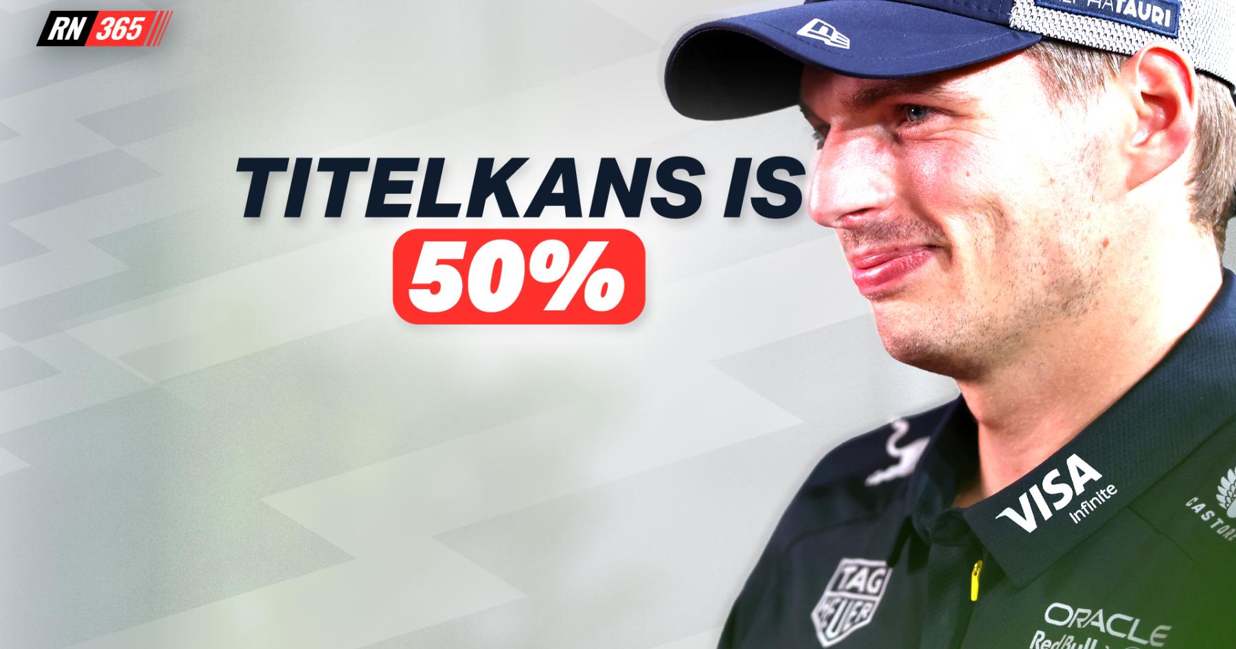 Geestige Verstappen deelt eigen kijk op F1-titelkansen in Singapore | RacingNews365