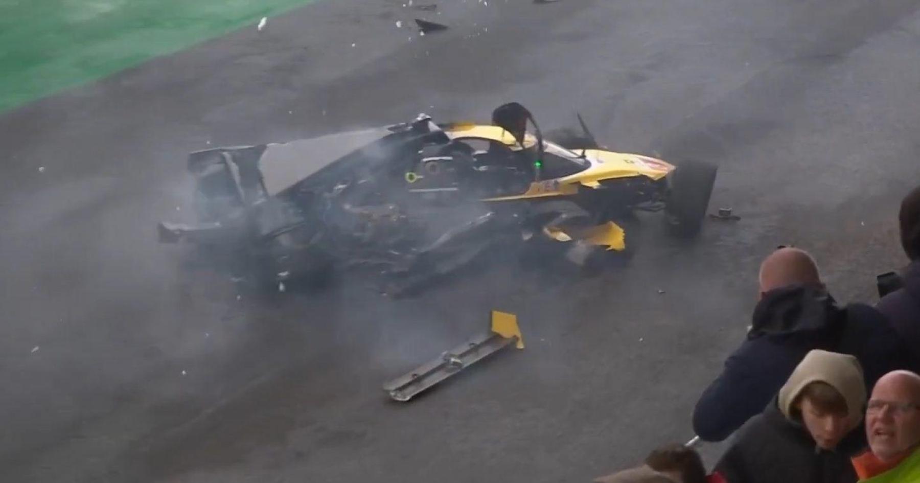 Video: Zeer zware crash Van der Zande in Eau Rouge in WEC | RacingNews365