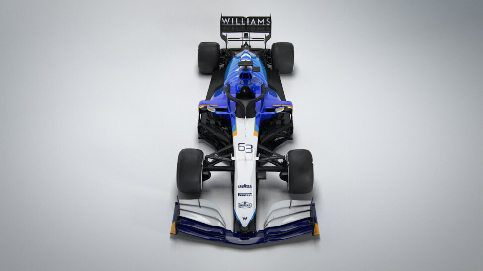 Williams presenteert nieuwe bolide en bijzondere nieuwe livery ...