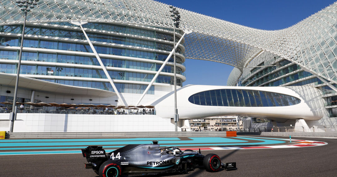 Startopstelling Formule 1 GP Abu Dhabi 2019 | RacingNews365