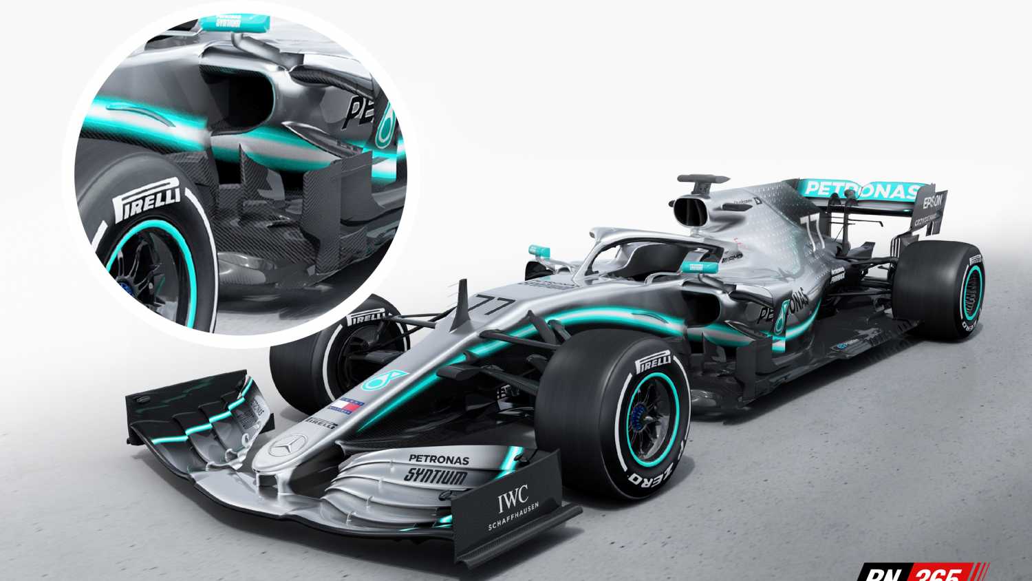 Acht opvallende zaken aan de nieuwe Mercedes W10 | RacingNews365
